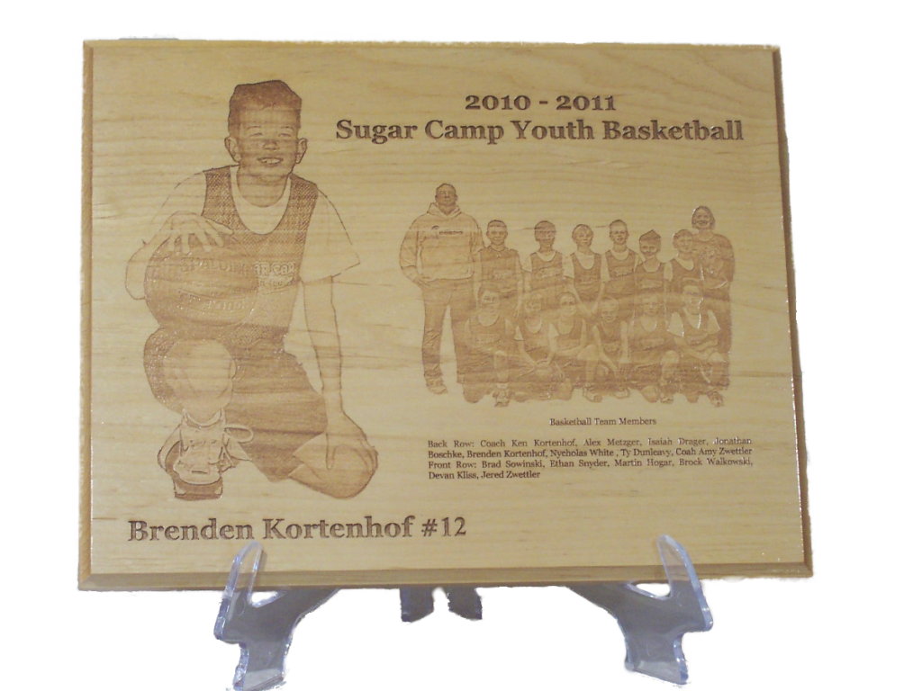 Solid Wood Plaques – Custom Wood Products & Laser Engraving, LLC